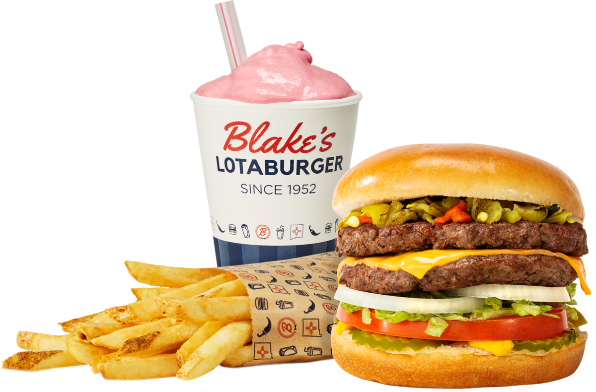Blake's Lotaburger - The Original Green Chili Cheese Burger