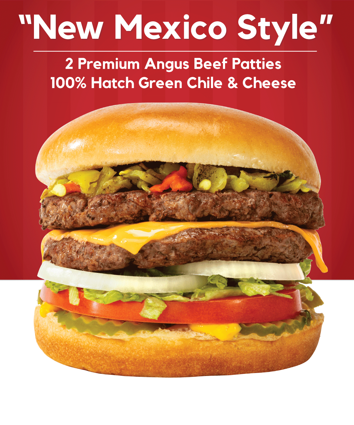 Blake's Lotaburger - The Original Green Chile Cheese Burger